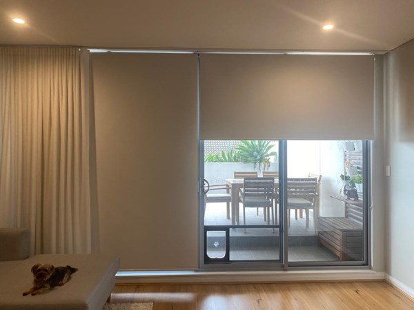 No Bull Blinds | Roller Blind - Skye Blockout Raven