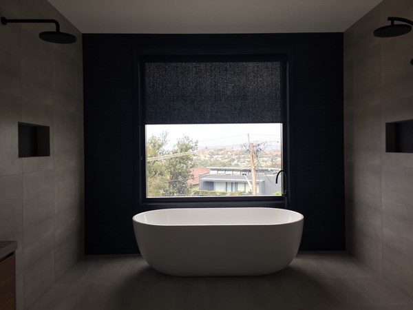 No Bull Blinds | Express Roller Blind - Skye Light Filter Porcelain